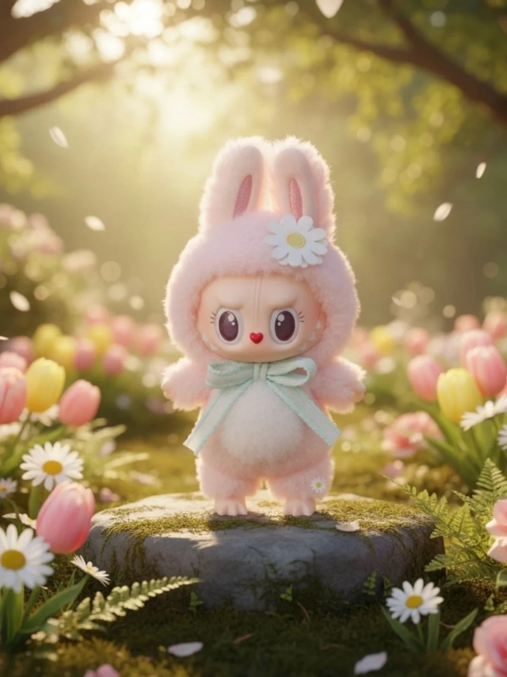 POP MART | Toys | Mokoko Cherry Blossom Scented Labubu Close To Sweet ...